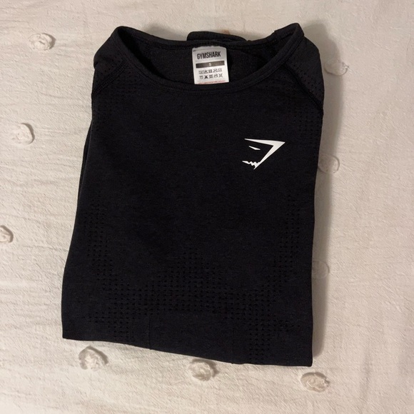 Gymshark | Tops | Womens Long Sleeve Gym Shark Workout Top | Poshmark